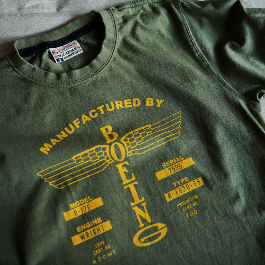 Boeing Vintage Logo T-shirt | Red Canoe | Official Site
