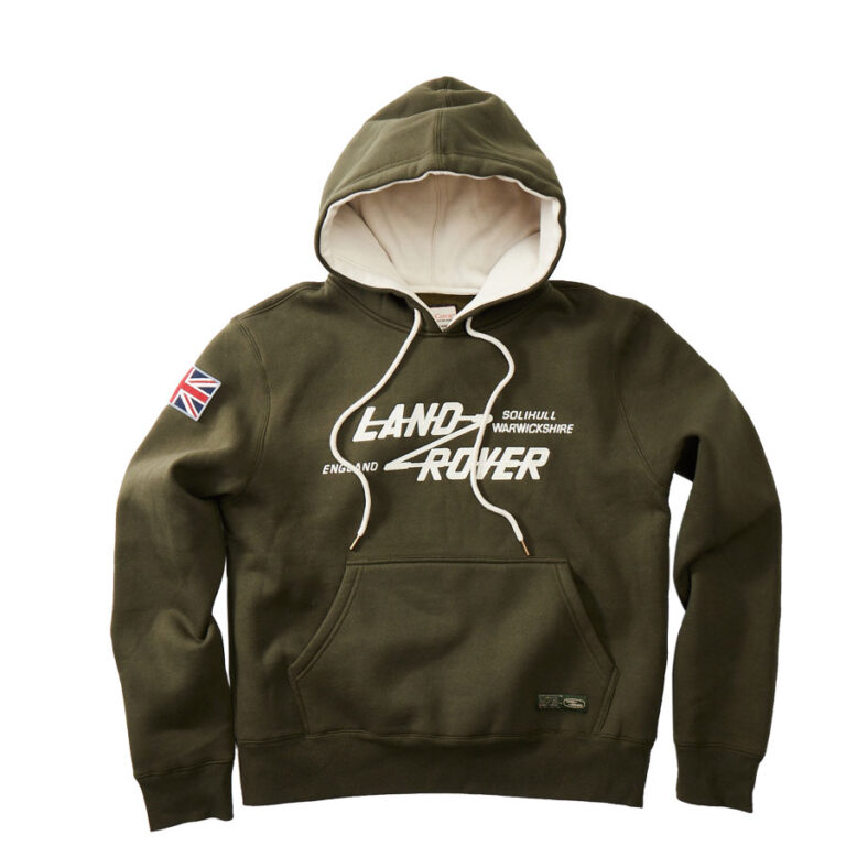 Land Rover Hoodie, Bronze Green | Red Canoe | Official Site