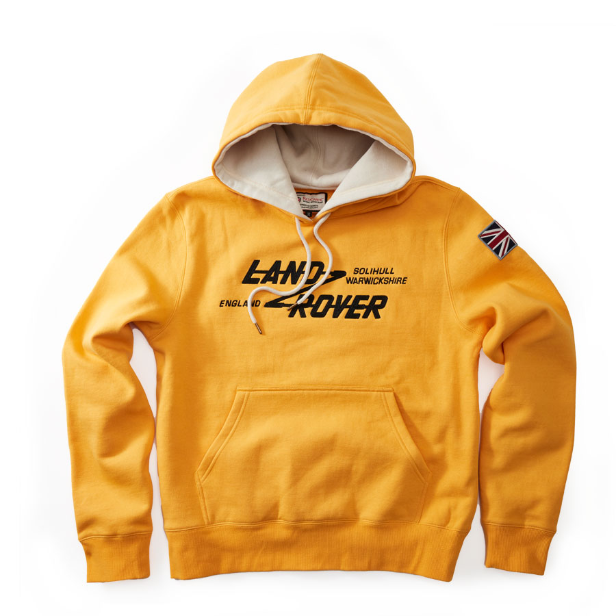 Land Rover Hoodie, Yellow | Red Canoe | Official Site