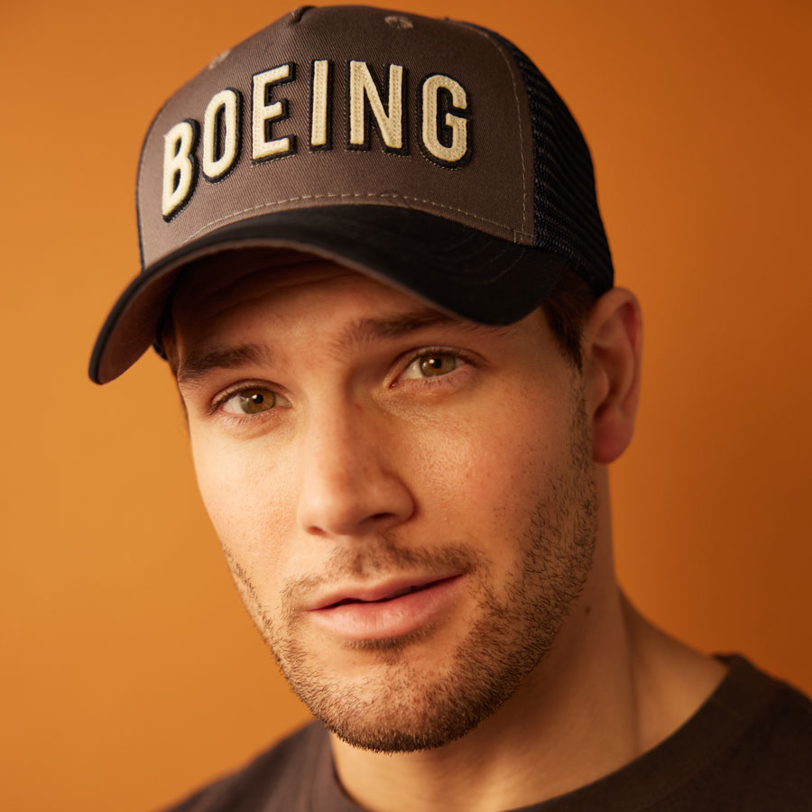 Boeing Mesh Back Cap, Navy and Grey | Red Canoe | Official Site