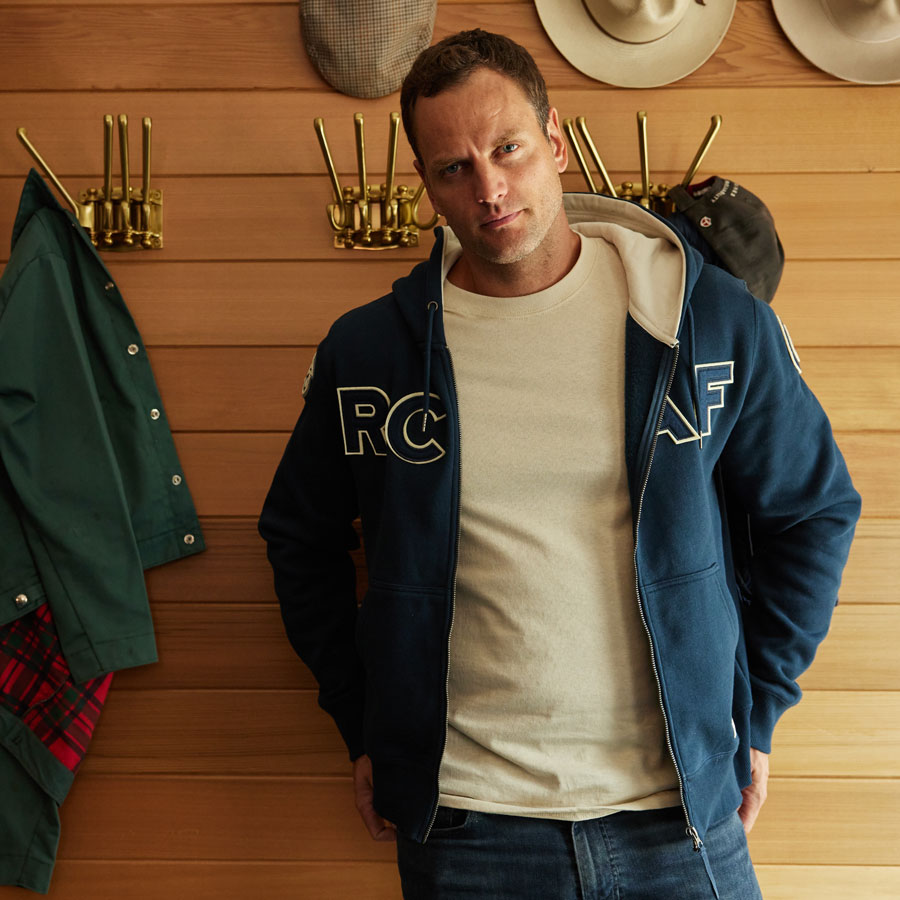 RCAF 100 Zip Up | Red Canoe | Official Site
