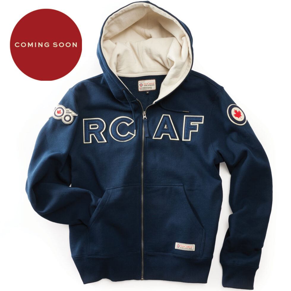 RCAF 100 Zip Up | Red Canoe | Official Site